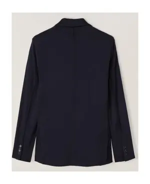 Loro Piana Lapel Long-sleeved Wool Suit Coat