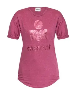 Isabel Marant Étoile Koldi Logo Printed T-shirt