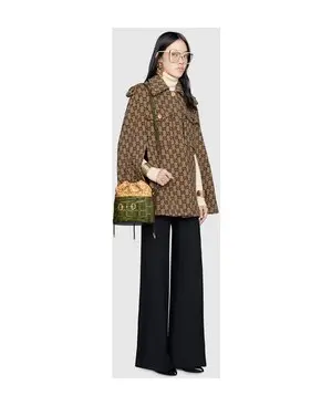 Gucci Gg Wool Cape