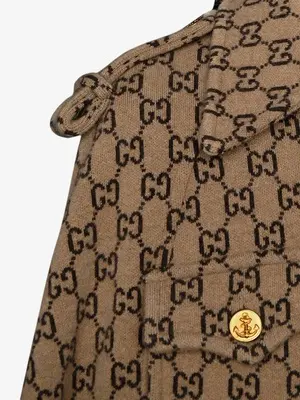 Gucci Gg Wool Cape