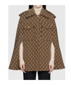 Gucci Gg Wool Cape
