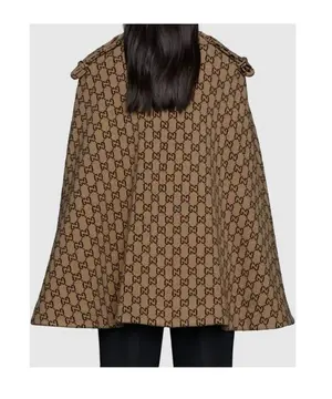 Gucci Gg Wool Cape