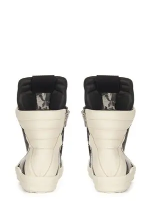 Rick Owens Geobasket Round Toe Lace-up Sneakers