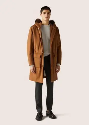 Loro Piana Tov Hooded Long-sleeved Coat