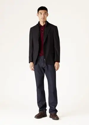 Loro Piana Single-breasted Long-sleeved Cashmere Blazer