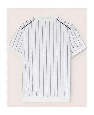 Loro Piana Striped Wool Polo Shirt