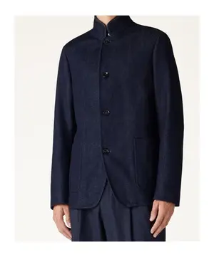 Loro Piana Long Sleeved Button-up Jacket
