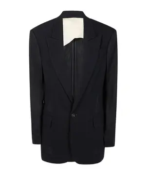 Phoebe Philo Long-sleeved Suit Jacket - Black
