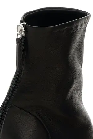 Amina Muaddi Pointed-toe Ankle Boots