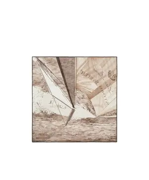 Loro Piana Storm System Foulard 90x90 - Tan/pine Cone Brown/ivory