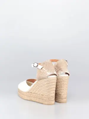 CastaÑer Woven Wedge-heel Espadrilles