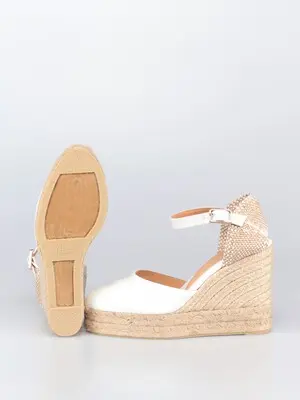 CastaÑer Woven Wedge-heel Espadrilles