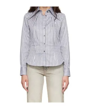 VIVIENNE WESTWOOD Twill Shirt - Shadow Stripe