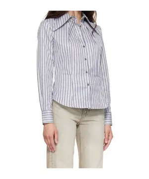 VIVIENNE WESTWOOD Twill Shirt - Shadow Stripe