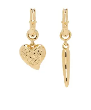 VIVIENNE WESTWOOD Della Heart Drop Earrings
