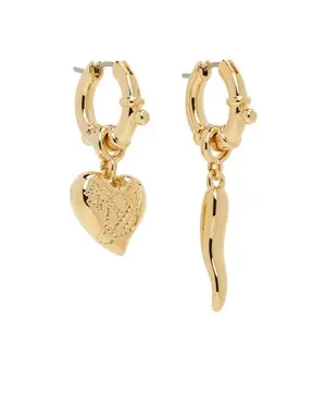 VIVIENNE WESTWOOD Della Heart Drop Earrings