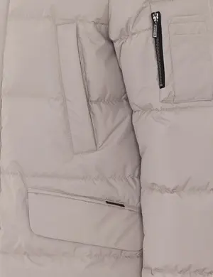 MOORER Davide Hooded Padded Coat