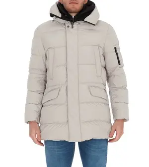 MOORER Davide Hooded Padded Coat