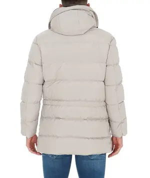 MOORER Davide Hooded Padded Coat