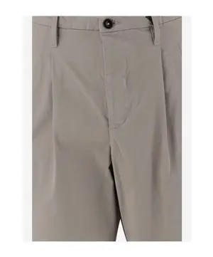 C.P. COMPANY Pleated Straight-leg Trousers - Beige