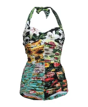Dolce & Gabbana Floral Print Sleeveless Dress