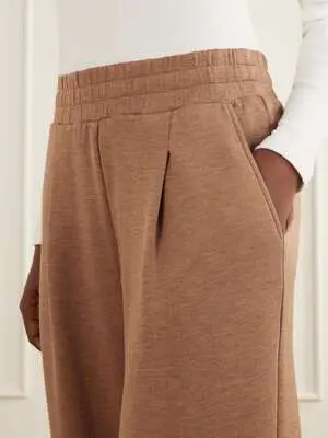 Varley The Extra Wide Leg Pleated Jersey Pants
