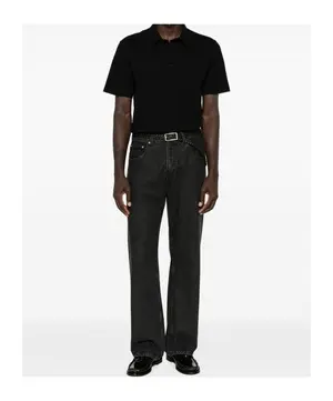 Brioni Button-front Polo Shirt - Black