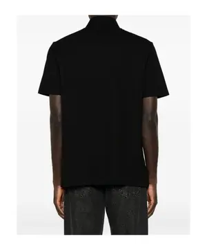 Brioni Button-front Polo Shirt - Black