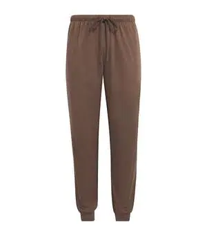 Zimmerli Sea Island Cotton Pyjama Bottoms - Brown