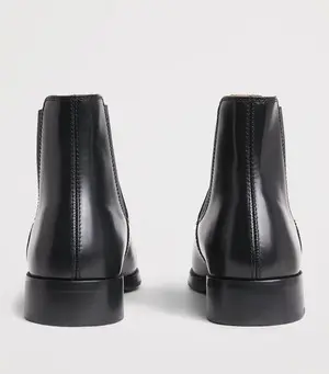 Sandro Leather Chelsea Boots