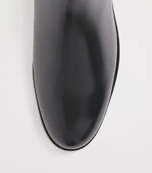 Sandro Leather Chelsea Boots
