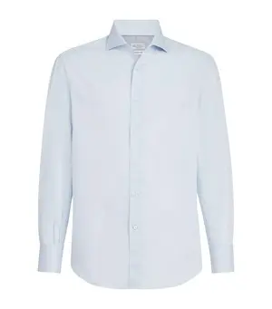Brunello Cucinelli Cotton Twill Shirt