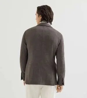 Brunello Cucinelli Virgin Wool Deconstructed Cavallo Blazer