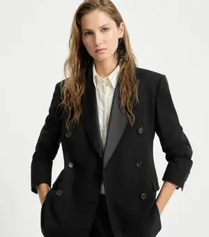 Brunello Cucinelli Monili-detail Tuxedo Jacket