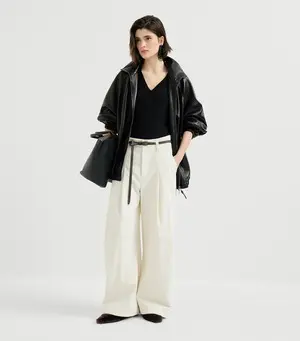 Brunello Cucinelli Shearling Flat Mules