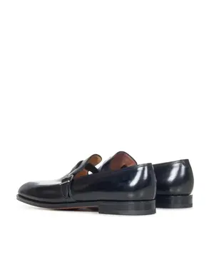 John Lobb Buckle Detailed Slip-on Loafers