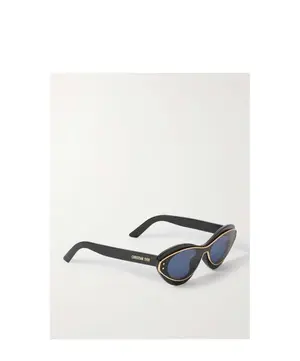 Dior Logo Sunglasses - Black