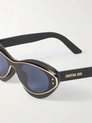Dior Logo Sunglasses - Black