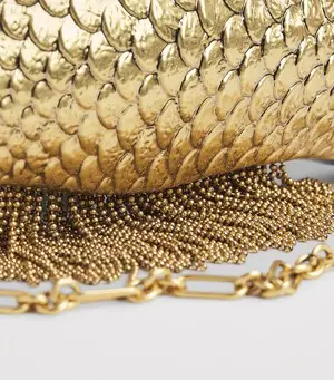 Cult Gaia Mini Brass Neemo Clutch Bag