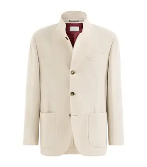 Brunello Cucinelli Cashmere Water-resistant Coat - Yellow