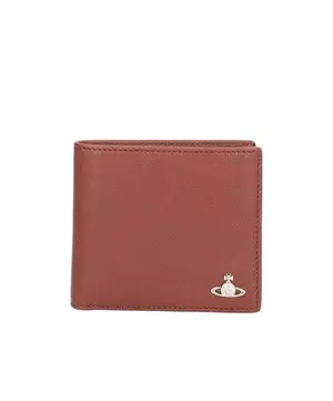 VIVIENNE WESTWOOD Man. Billfold Wallet - Brown