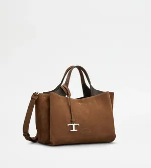 TOD'S Mini Suede Tote Bag