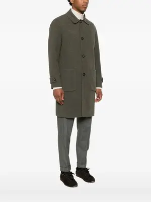 Eleventy Button-fastening Coat