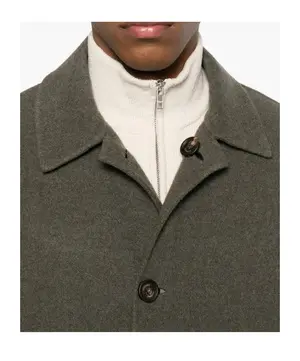 Eleventy Button-fastening Coat