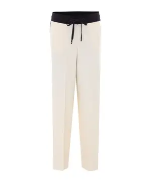 Elisabetta Franchi Drawstring Knitted Trousers - No