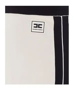 Elisabetta Franchi Drawstring Knitted Trousers