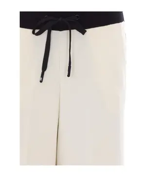 Elisabetta Franchi Drawstring Knitted Trousers