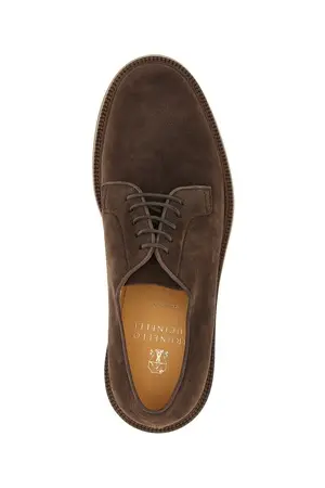 Brunello Cucinelli Round Toe Derby Shoes