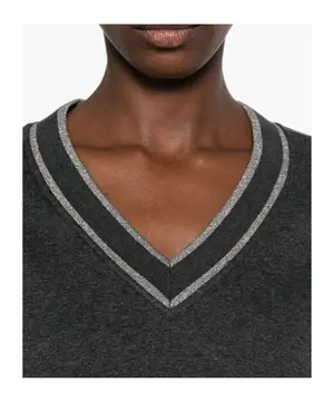 Brunello Cucinelli V-neck Sweatshirt