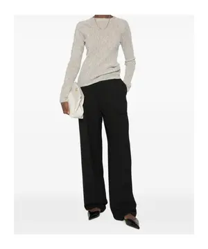 Brunello Cucinelli Ribbed-knit Long-sleeve Knit